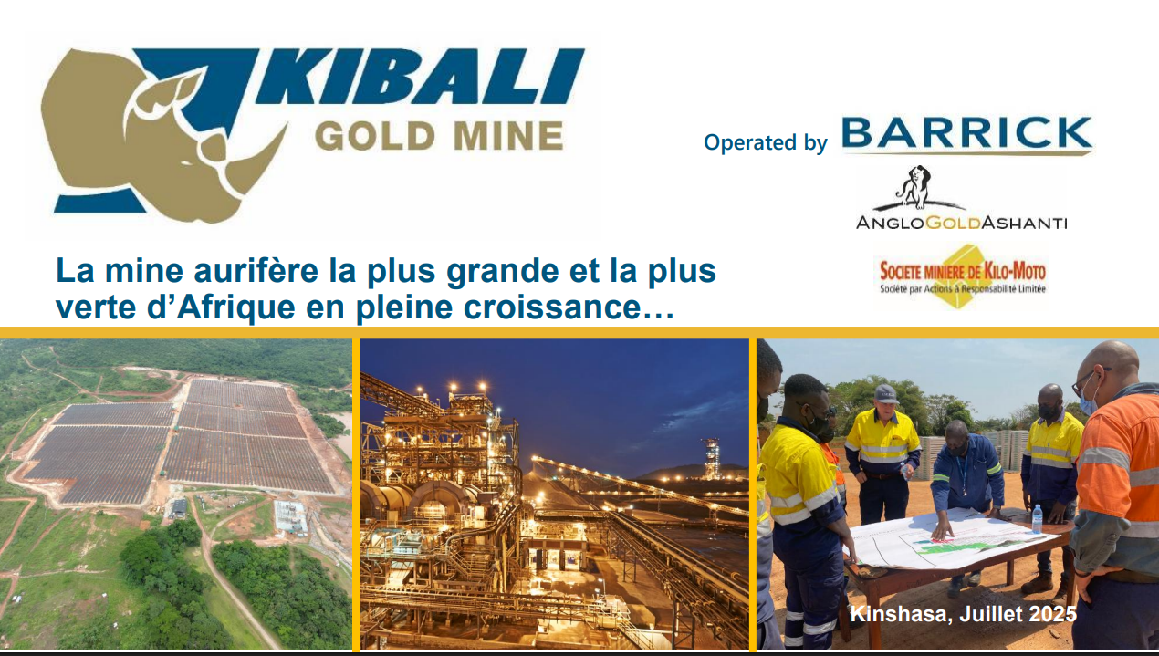 KIBALI /BARRICK Mining : Quand l’or brille aussi pour les communautés ...